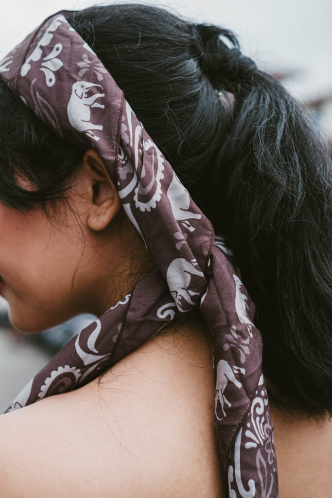 Save Elephant Bandana - Bali's Best Sustainable Products | TRIcycle.id