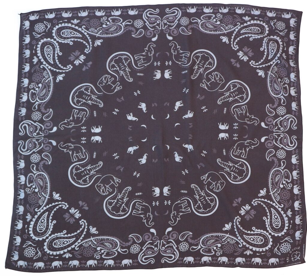 Save Elephant Bandana - Bali's Best Sustainable Products | TRIcycle.id